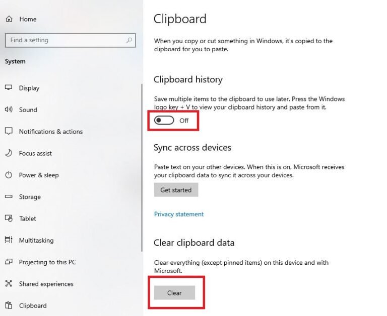 How to Clear Clipboard in Windows 10?