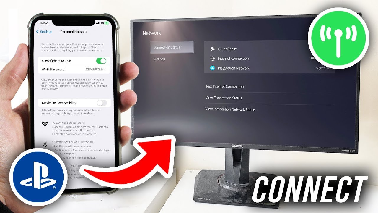 How to Connect PS5 to an iPhone Hotspot?